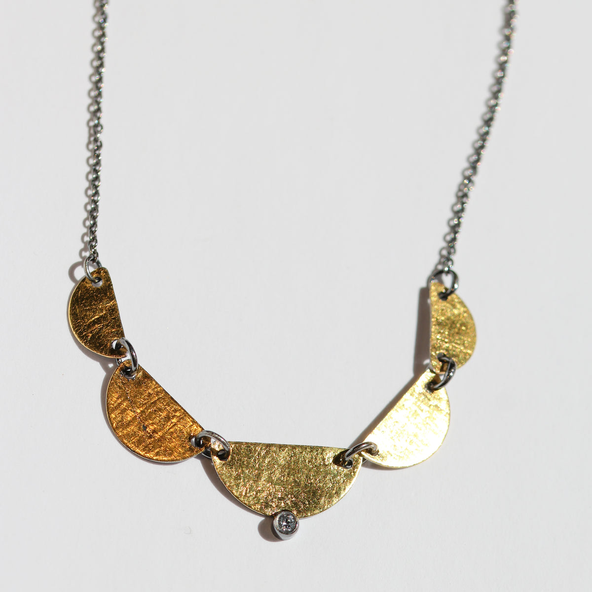 Mini Hemi Diamond Necklace – Chemistry Jewelry