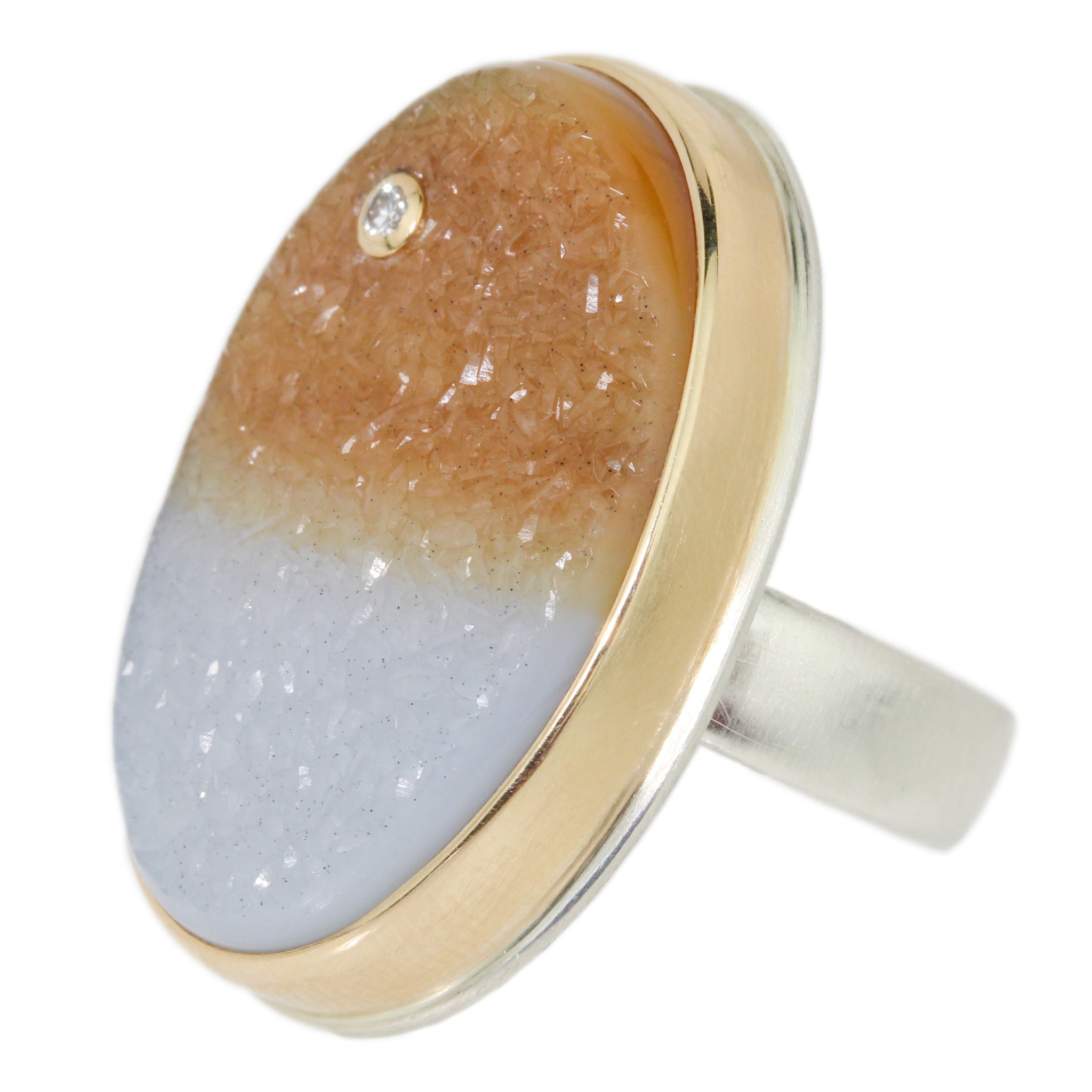 Brazilian Drusy Ring – Chemistry Jewelry
