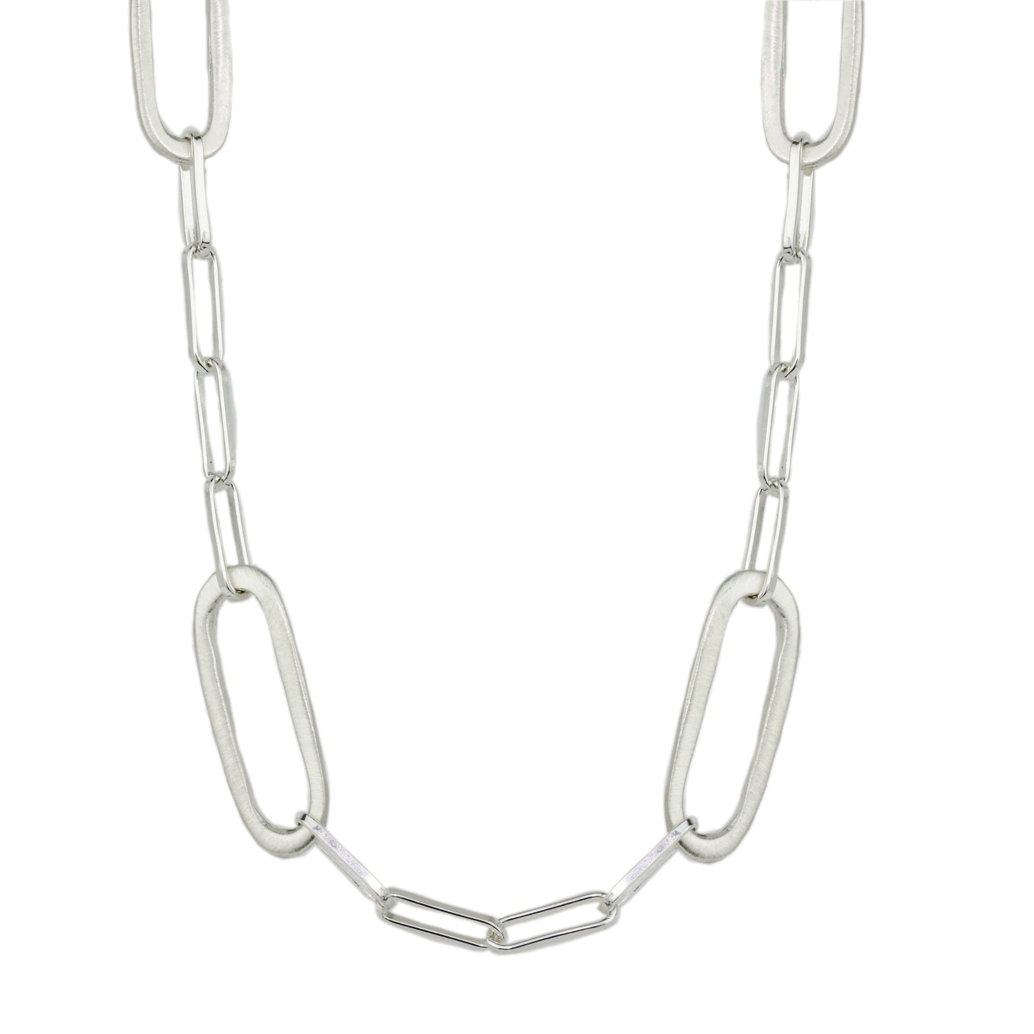 Rectangle Link Necklace – Chemistry Jewelry