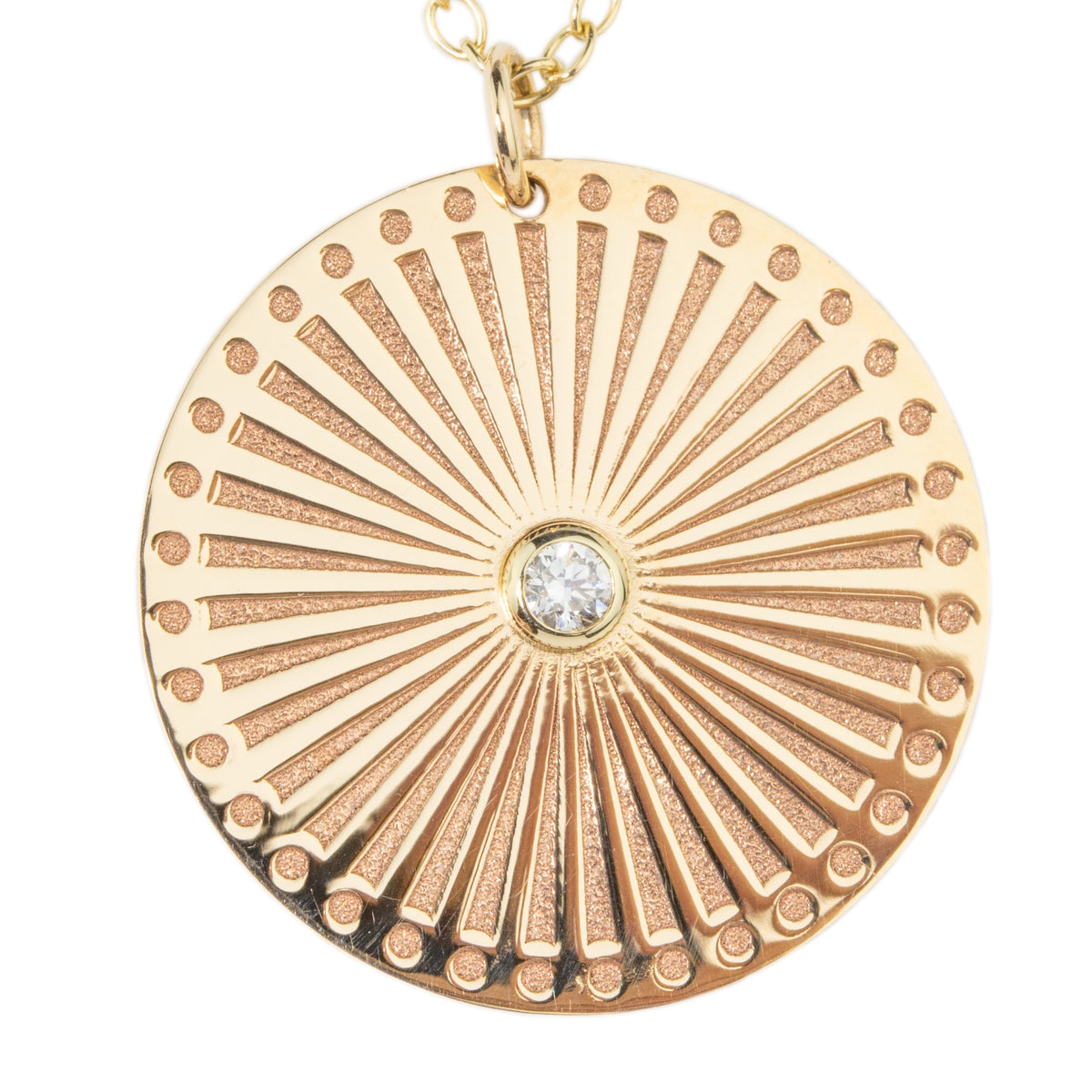 Large Sunbeam Pendant Charm – Chemistry Jewelry