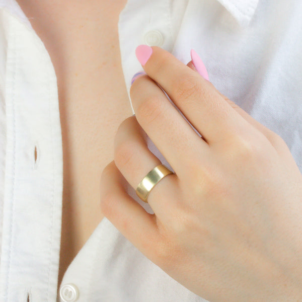 10k Basic Band - Chemistry Jewelry